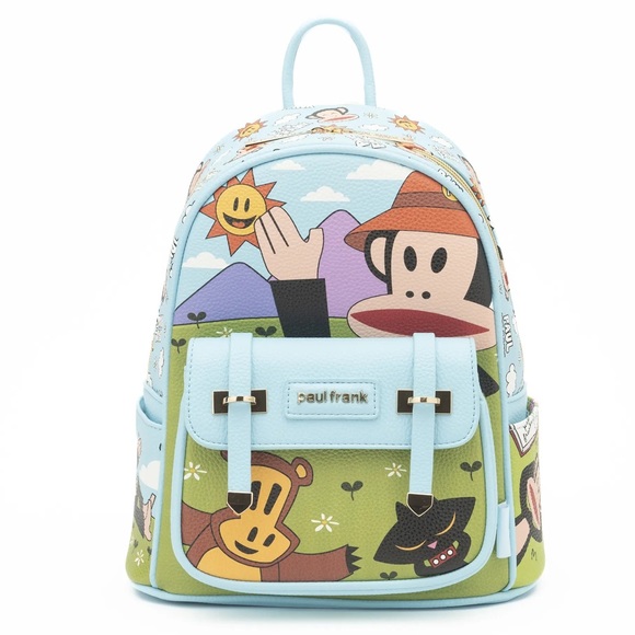 Wonda Pop | Bags | Paul Frank Vegan Leather Backpack Paul Frank Julius ...